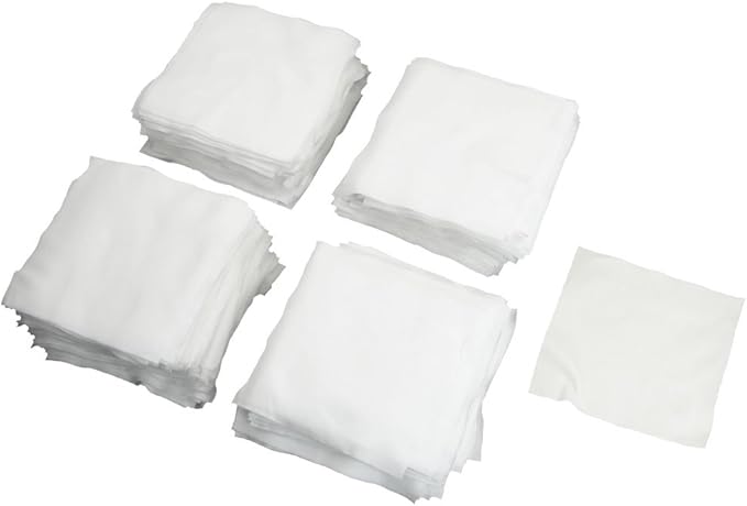 sourcingmap Dustless Cleanroom Wiper Wiping Cloth 4-inch x 4-inch 400 ...