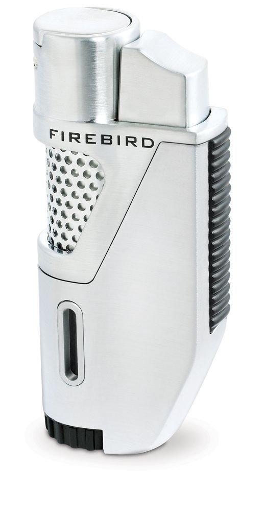 the Firebird Rocket Lighter Single Jet Torch Flame - Silver save price ...