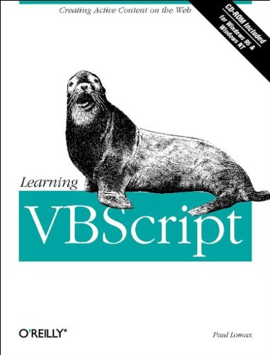 Learning Vbscript Nutshell Handbooks Lomax Paul 0636920922476 Books