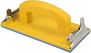 uxcell Hand Sander with Handle, Hand Sanding Block Manual Sandpaper ...