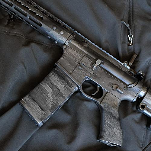 GunSkins AR-15 Rifle Skin - Premium Vinyl Gun Wrap with Precut Pieces ...