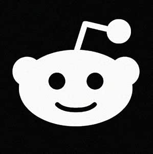 Amazon.com: Stick'emAll Reddit Snoo Logo Vinyl Decal - White: Automotive