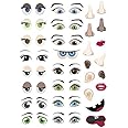 Amazon.com: 124 Stickers - Eyes & face : Arts, Crafts & Sewing