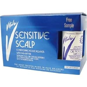 Amazon.com: Vitale Sensitive Scalp Relaxer Kit - Sensitive Scalp (1 application): Beauty