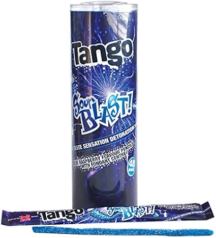 Tango Blue Sour Blast Toobz, 25 g (Pack of 48): Amazon.co.uk: Grocery