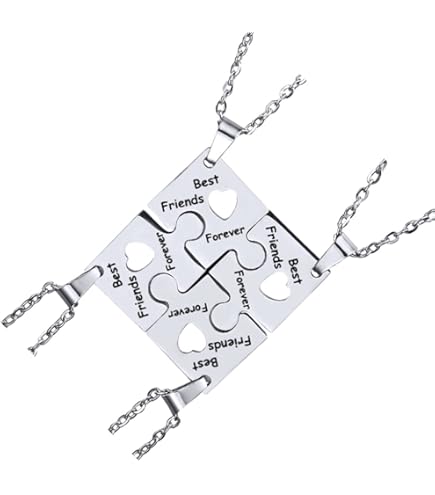 Collar De 4 Mejores Amigos