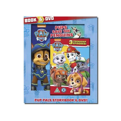 Nickelodeon PAW Patrol Book & DVD: Pup Pals Storybook & DVD ...