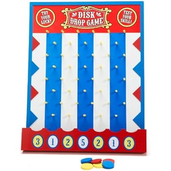 Amazon.com: Wooden Disk Drop Game(Discontinued by manufacturer): Toys ...