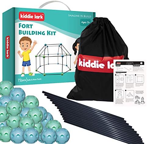 Fort Building Kit – Kids Fort for Ages 5 and Up – DIY STEM Fort Builder ...