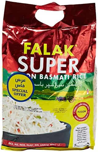 Falak Rice Super Basmati Rice, 5 Kg price in UAE | Amazon UAE ...