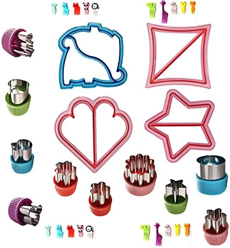 Fun Sandwich and Bread Cutter Shapes for kids - 4 Sandwich & Cookie ...