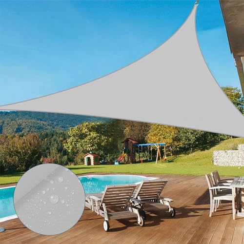 TANG 11'x22'x25' Waterproof Sun Shade Sail Canpoy Right Triangle ...