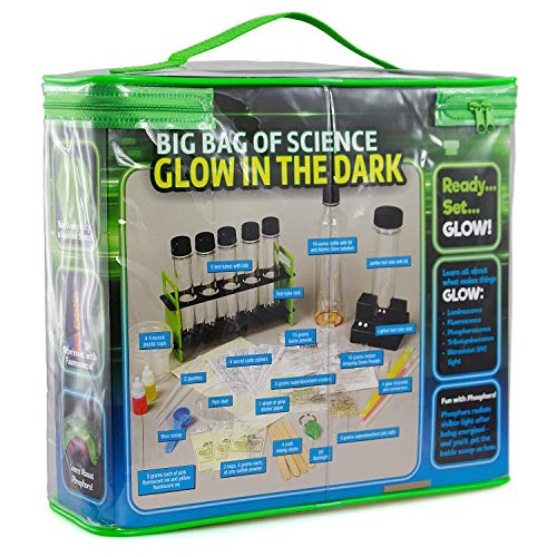 Be Amazing! Toys Big Bag of Science Lab – Glow in The Dark Science Kit ...