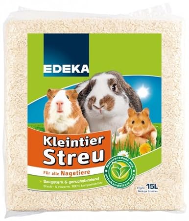EDEKA Kleintierstreu 15l: Amazon.de: Haustier