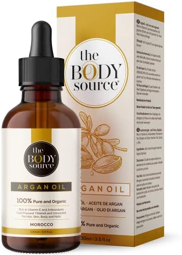The Body Source Argan Oil 100% Pure And Organic Cold Pressed Extra ...