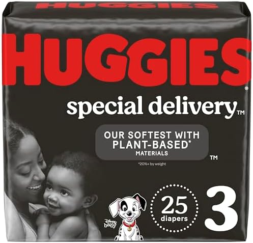 Huggies Hypoallergenic Baby Diapers Size 3 (16-28 lbs), Special ...