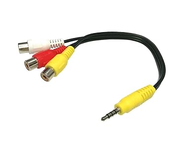 Amazon.com: Video AV Component Adapter Cable Replacement for Sony TCL ...