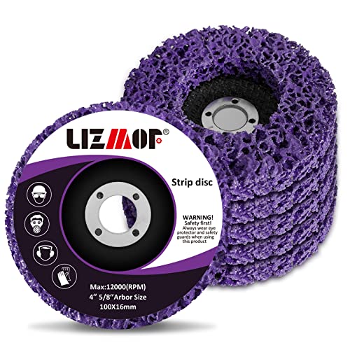 LIZMOF Stripping Wheel, Strip Discs for Angle Grinder, Rust Remover ...