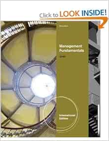 Management Fundamentals (International Edition): Ricky W. Griffin ...