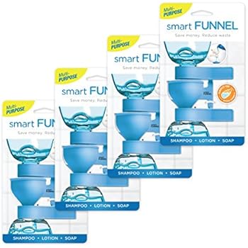 Amazon.com: Jokari Bottle-to-Bottle Easy Funnel: Bottle Transfer Funnel ...