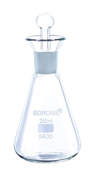 Borosil 5400021 Flask, 250 ml: Amazon.in: Industrial & Scientific