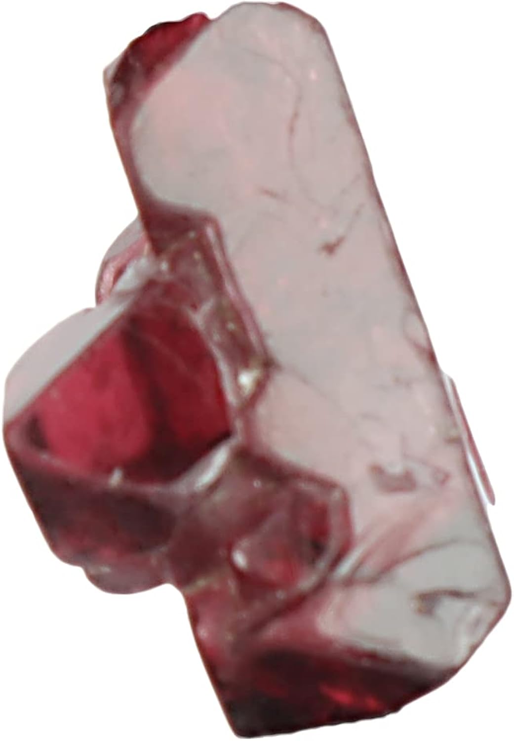 REAL-GEMS Lose Spinell, natürlicher roter Spinell, 1,95 Karat, grober ...