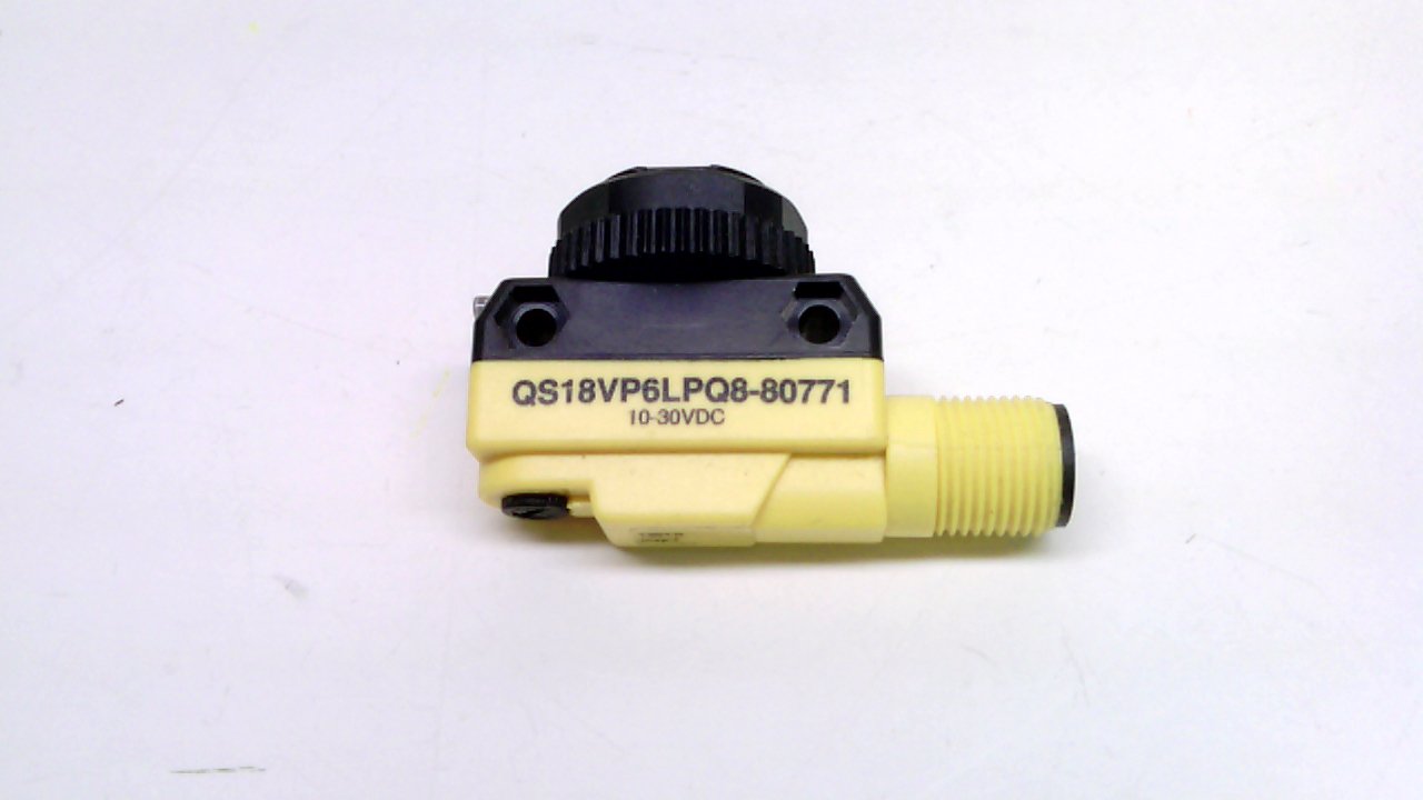 Banner Qs18vp6lpq8-80771, Photoelectric Sensor, 10-30 Vdc, Qs18vp6lpq8 ...