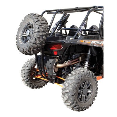 Buy Tusk UTV Rear Bumper, Cargo Rack, and Spare Tire Carrier – Fits ...