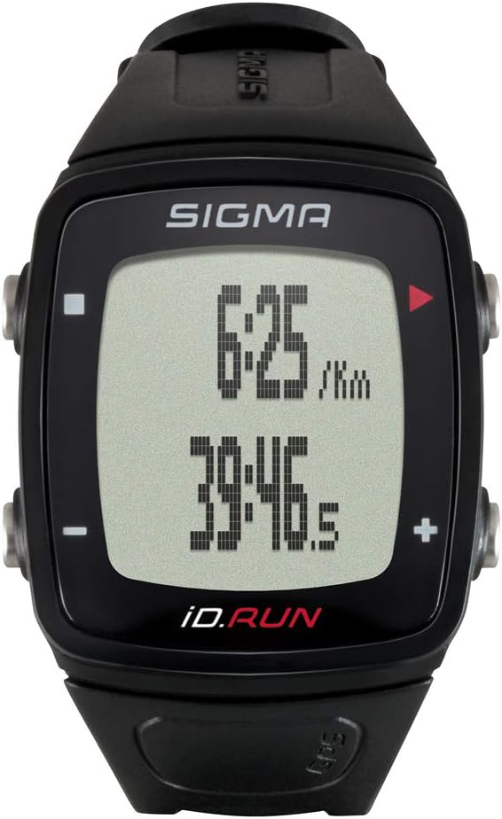 Sigma Sport Wearable iD black, GPS-based running watch, activity ...