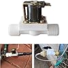 12V Plastic Water Solenoid Valve - 3/4" Inlet Feed Water Solenoid Valve ...