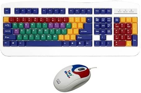 Amazon.com: Kids Computer Keyboard and Tiny Mouse Combo Pack / Bundle ...
