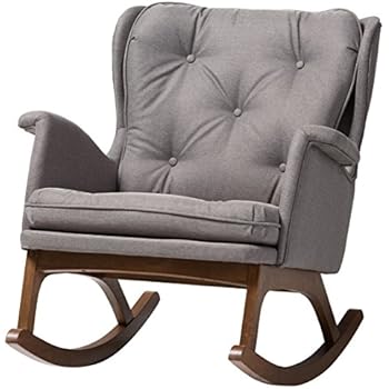 Amazon.com: Baxton Studio Iona Mid-Century Retro Modern Fabric ...