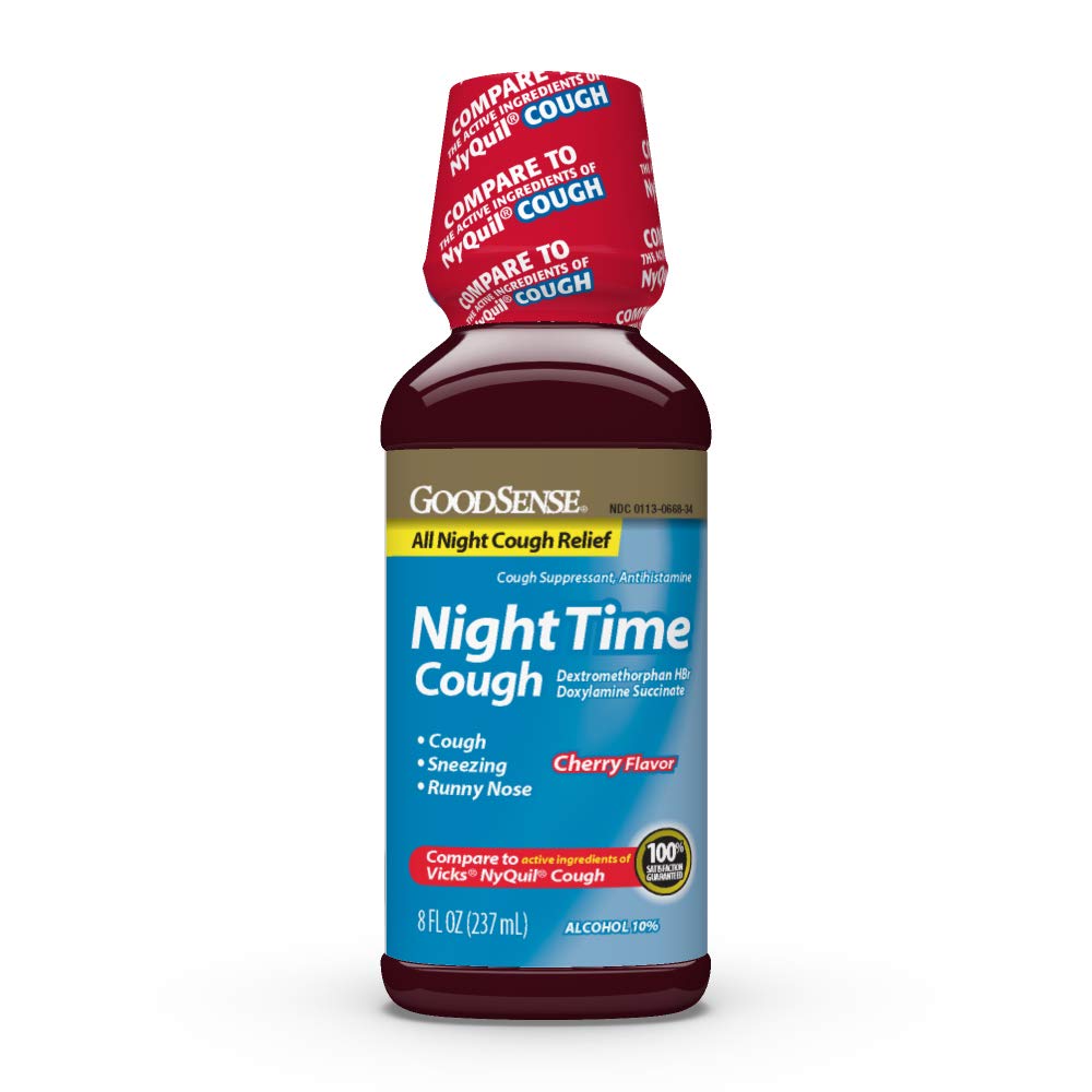 Mua GoodSense Nighttime Cough Syrup for Cough Relief, 8 Fluid Ounce ...