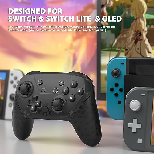 YCCTEAM Wireless Pro Controller Gamepad Compatible with Switch Support ...