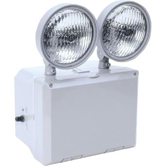Orbit Industries Remote Head Wet Location Emergency Light: Amazon.com ...