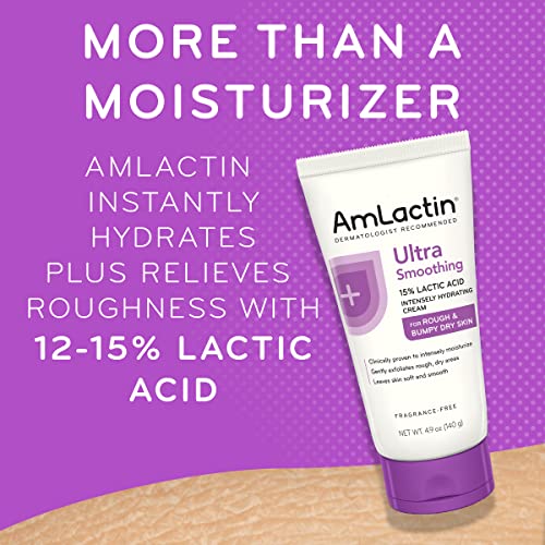 AmLactin Ultra Smoothing Intensely Hydrating Cream, Moisturizing Cream ...