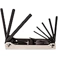 Klein Tools 70591 Folding Hex Key Set, 9-Key, SAE Sizes - Allen Keys Kline - Amazon.com