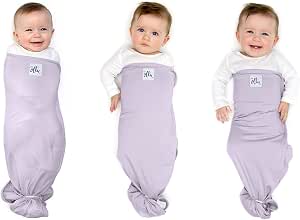 Amazon.com: The Ollie Swaddle (Lavender) -- Helps to Reduce The Moro ...