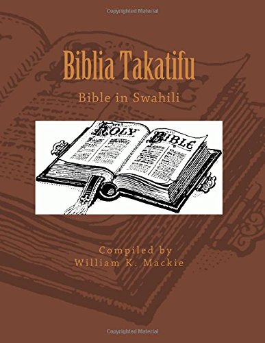 Biblia Takatifu: Bible in Swahili | Amazon.com.br