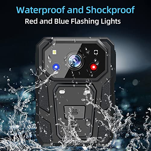 CAMMHD 1296P HD Body Camera with Audio and Video Recording 15Hours ...