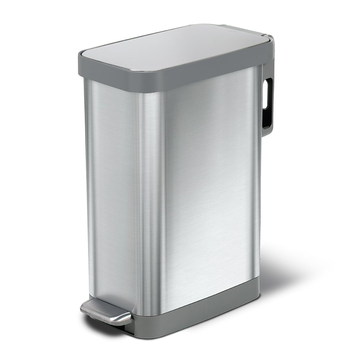 Glad Slim Trash Can with Clorox Odor Protection - Narrow Kitchen ...