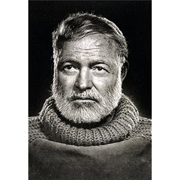 Amazon.com: Ernest Hemingway with Tommy Gun - Famous Person Classroom ...