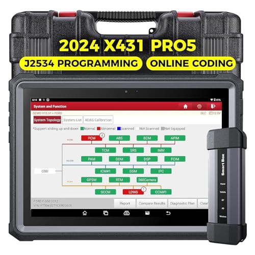 LAUNCH X431 PRO 5 Scan Tool: 2024 J2534 Reprogramming Tool, ECU Online ...
