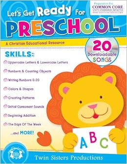 Let's Get Ready for Preschool 256-Page Inspirational Workbook: Twin ...