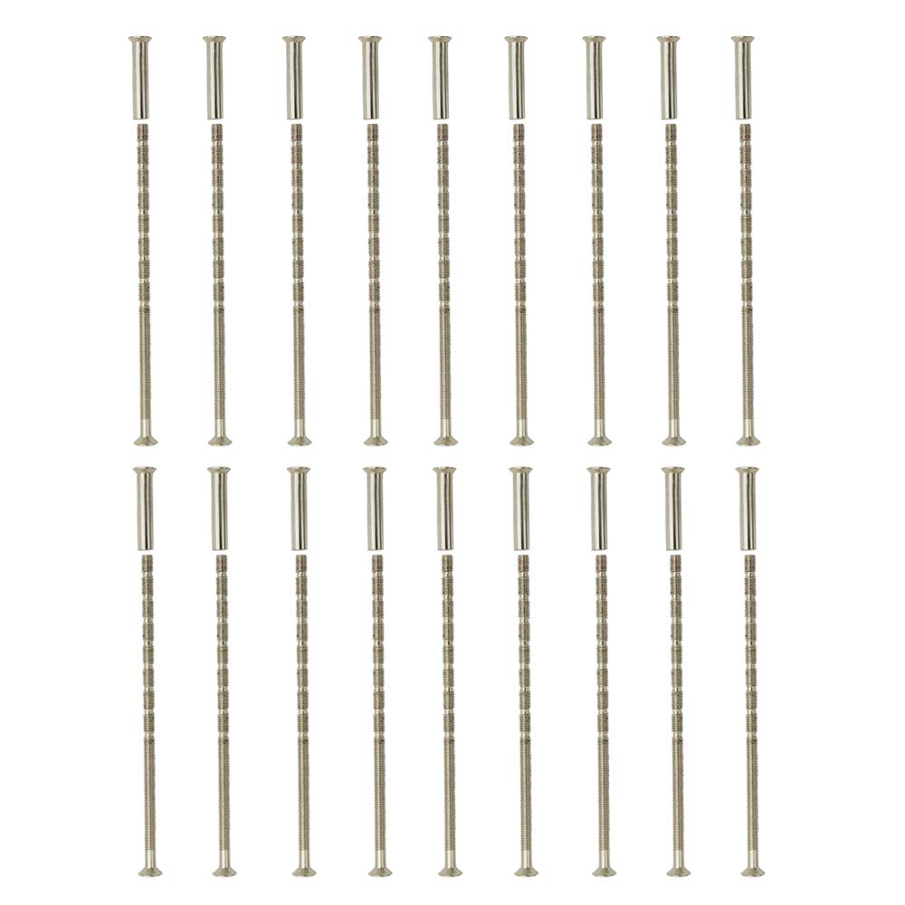 VINLIN 36 PCS Universal 100mm Adjustable Length M4 Screws Connecting ...