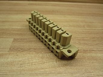 Weidmuller STV 2/10 Terminal Block Connector: Amazon.com: Industrial ...