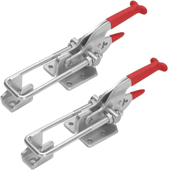 Accessbuy 2-Pack 2000lbs Capacity Heavy Duty Adjustable Latch U Bolt ...