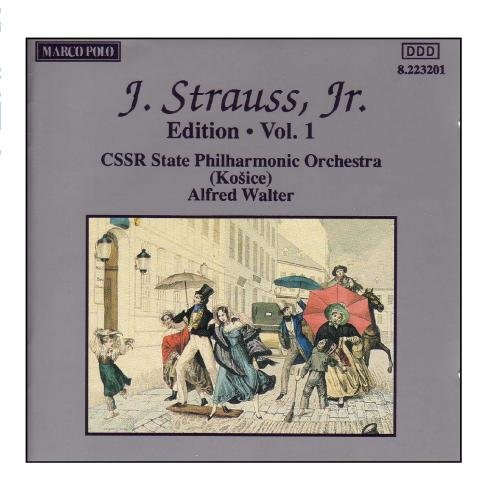 Johann Strauss Jr. Edition Vol. 1 - Alfred Walter, Johann II Strauss ...