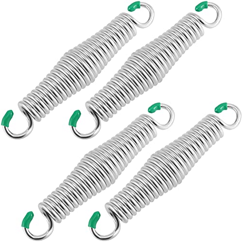 Heavy Duty Porch Swing Springs, HAKZEON 4 Pack 550lbs Load Capacity ...