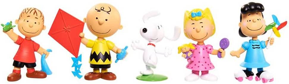 Amazon.com: Just Play Peanuts Figure Set (5 Pack): Toys & Games